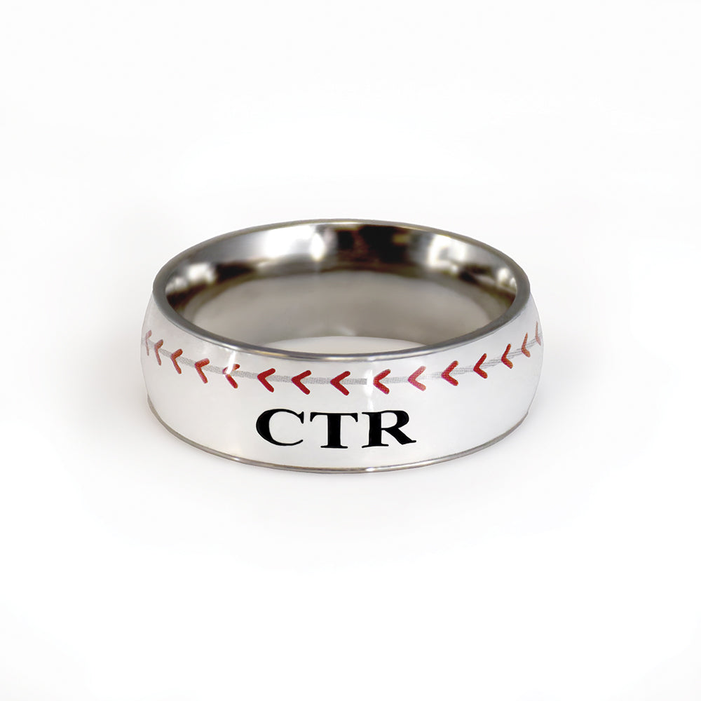 Baseball CTR Ring — LDS Honey